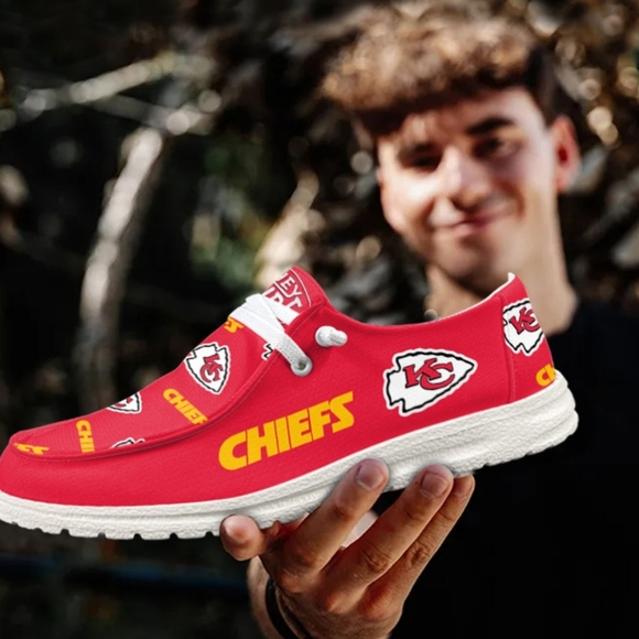 Hey Dude | Shoes | Nfl Kansas City Chiefs Hey Dude Shoes | Poshmark